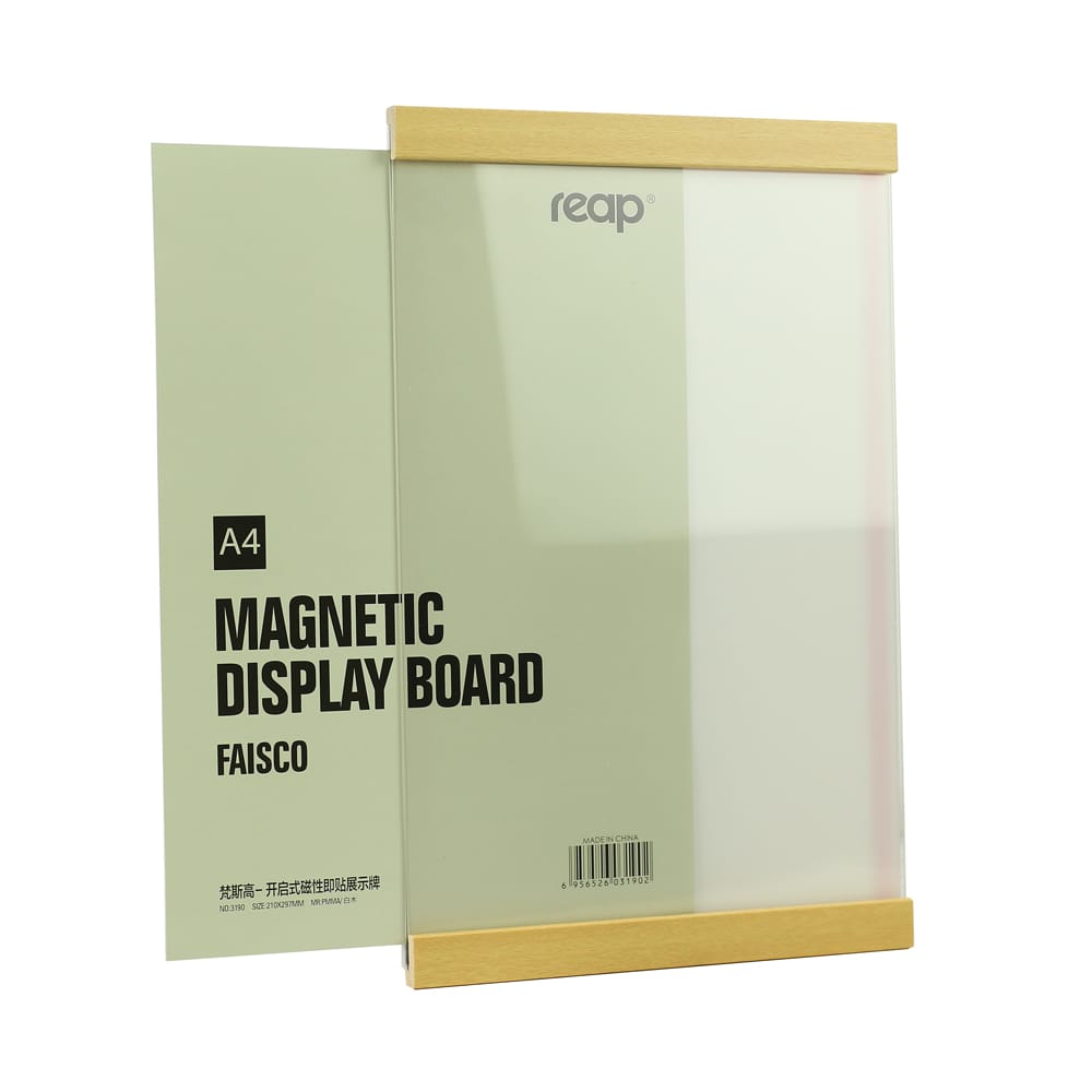 A4 Magnetic Display Board Faisco Series | Magic Trading Company -MTC
