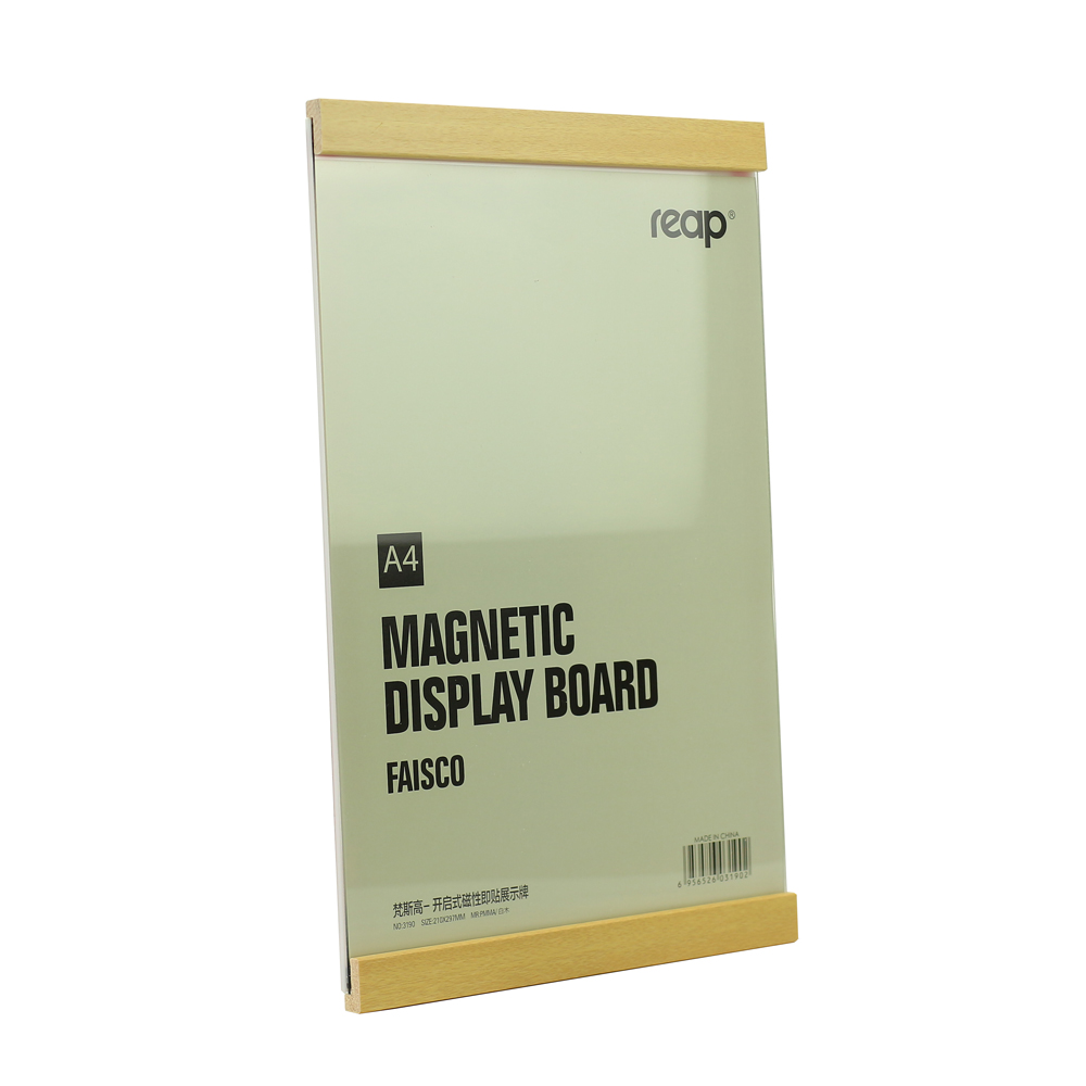 A4 Magnetic Display Board Faisco Series | Magic Trading Company -MTC