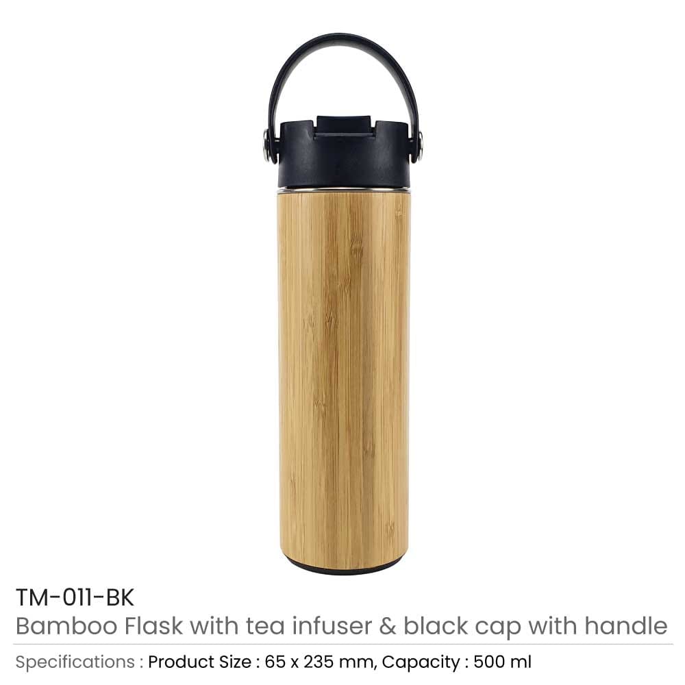 Bamboo Flask with Tea Infuser | Magic Trading Company -MTC