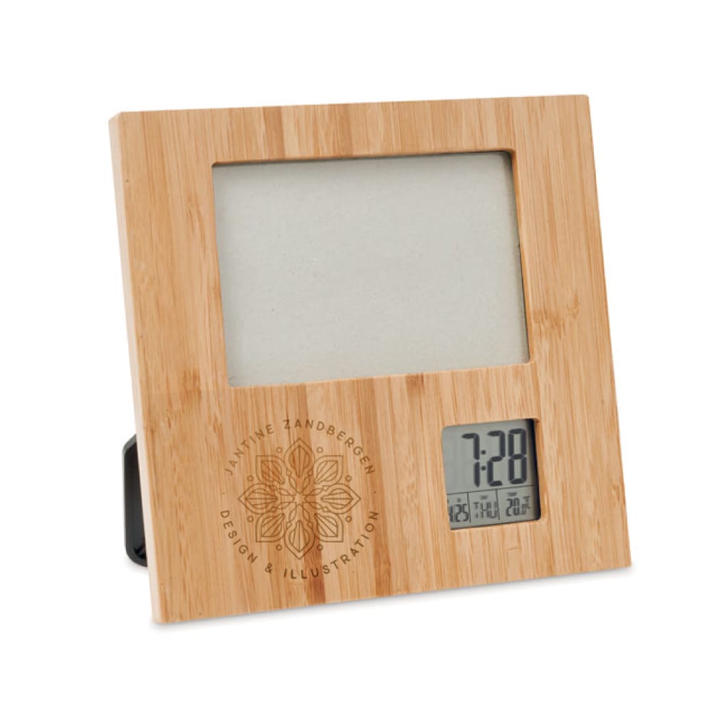 Photo Frame with Clock | Magic Trading Company -MTC