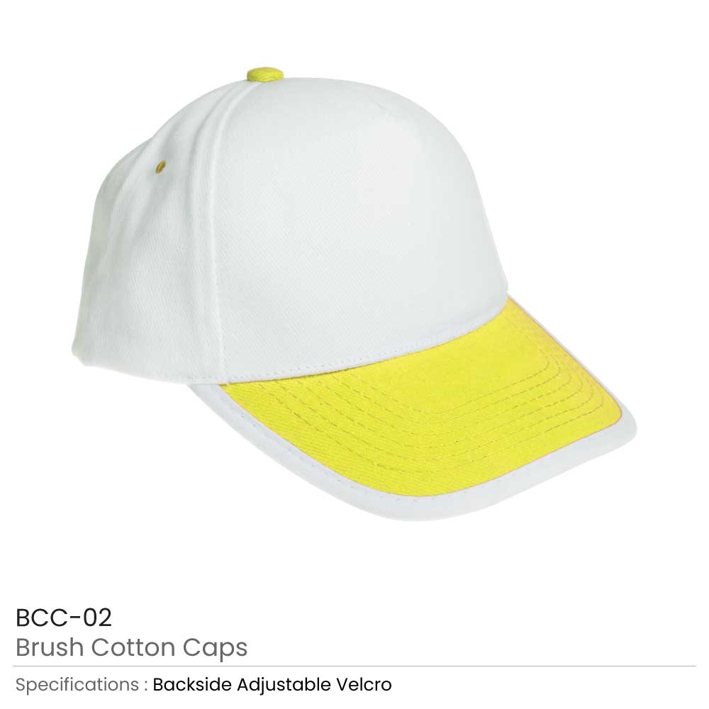 Branded Cotton Caps with Velcro | Magic Trading Company -MTC