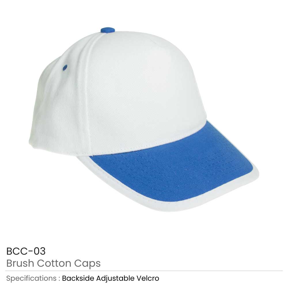 Branded Cotton Caps with Velcro | Magic Trading Company -MTC