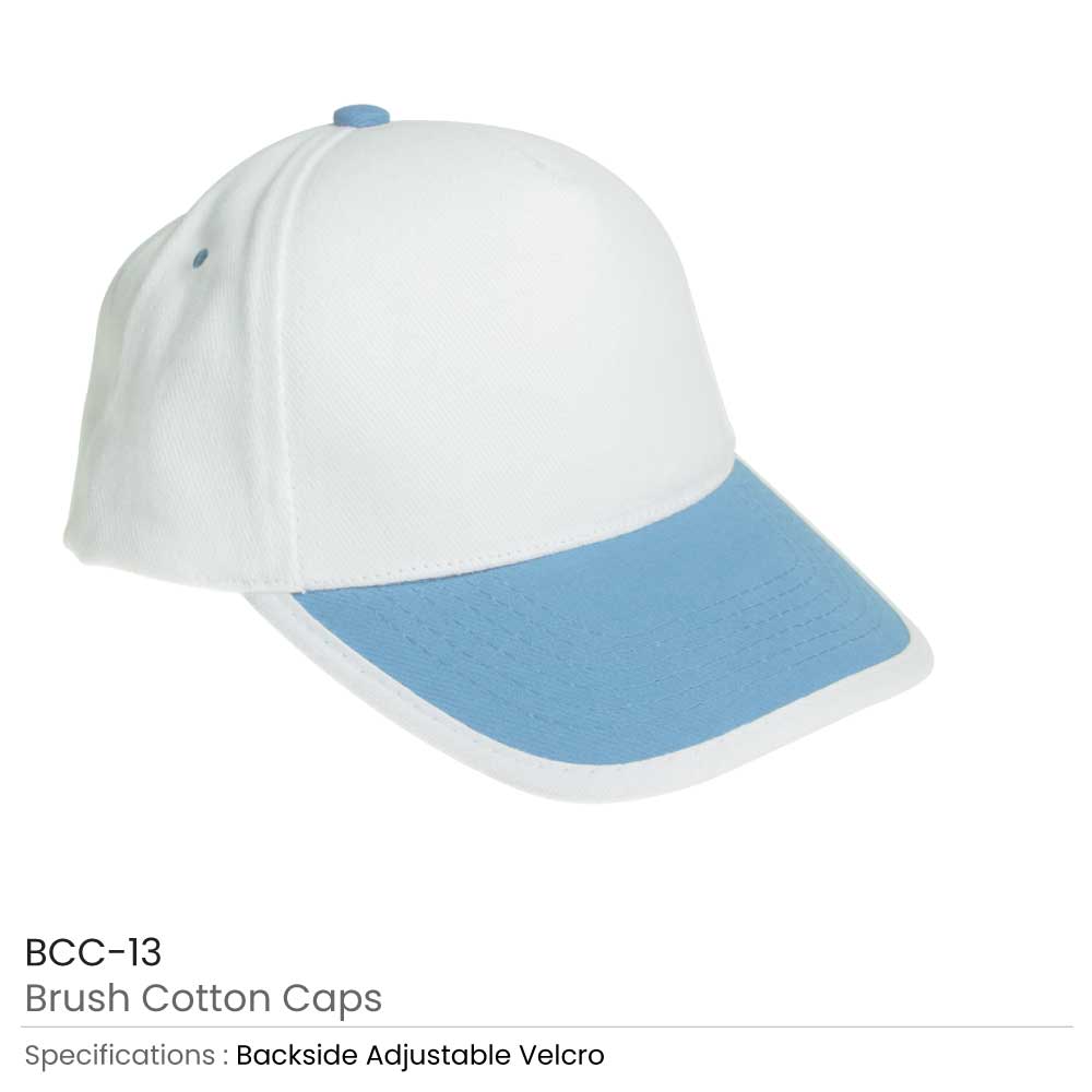 Branded Cotton Caps with Velcro | Magic Trading Company -MTC