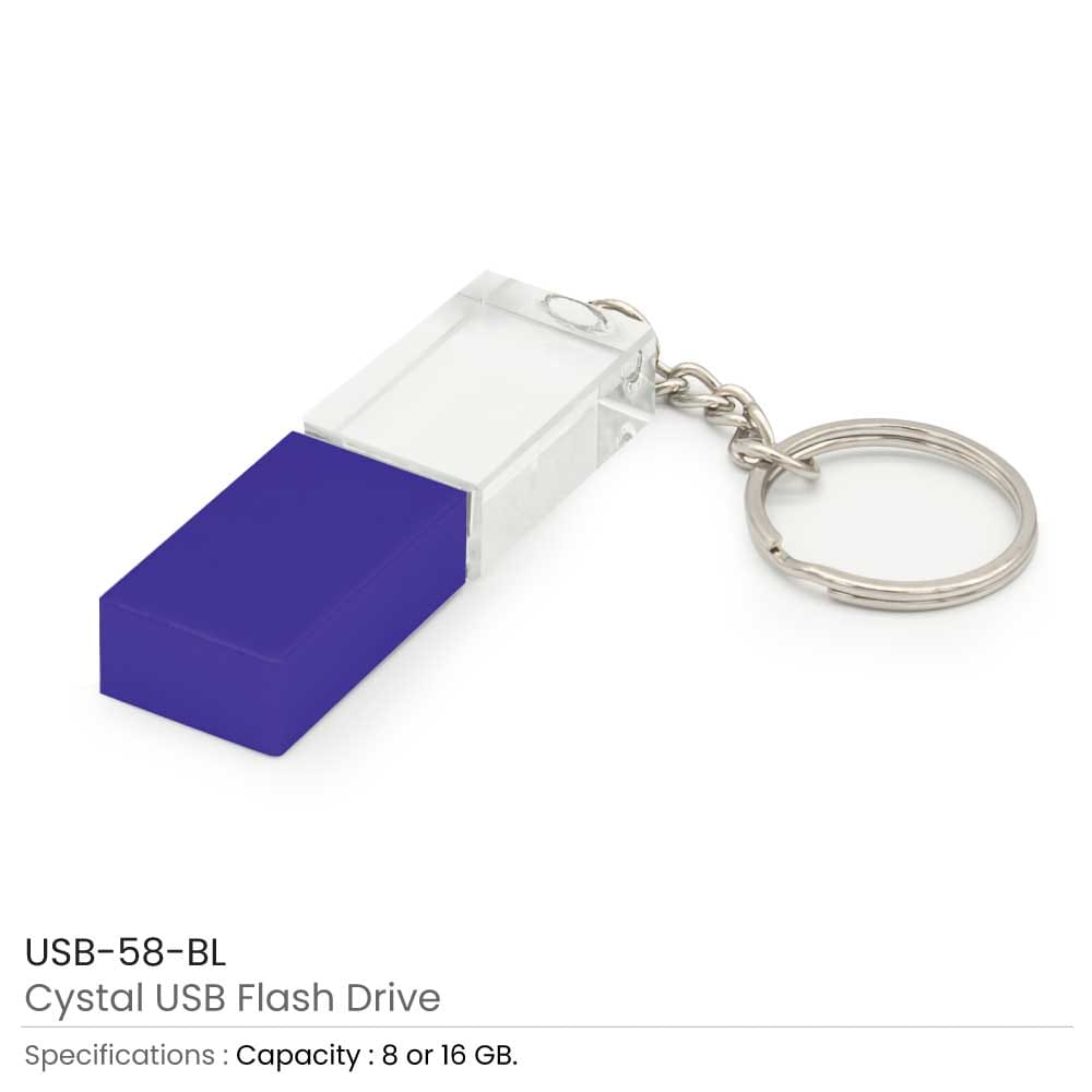Crystal USB Flash Drives | Magic Trading Company -MTC