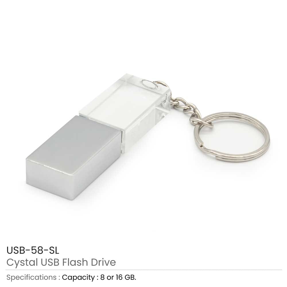 Crystal USB Flash Drives | Magic Trading Company -MTC