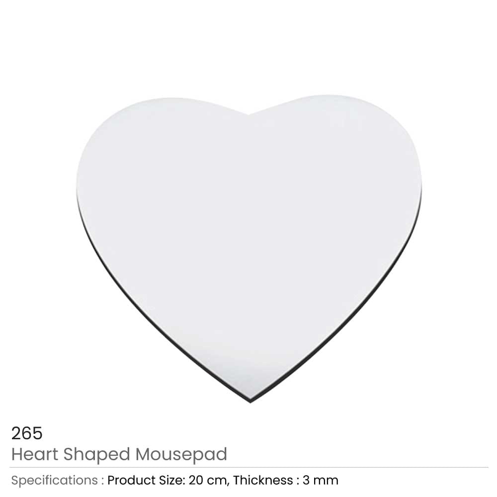 Heart Shape Mouse Pads | Mousepads Branding | Magic Trading Company -MTC