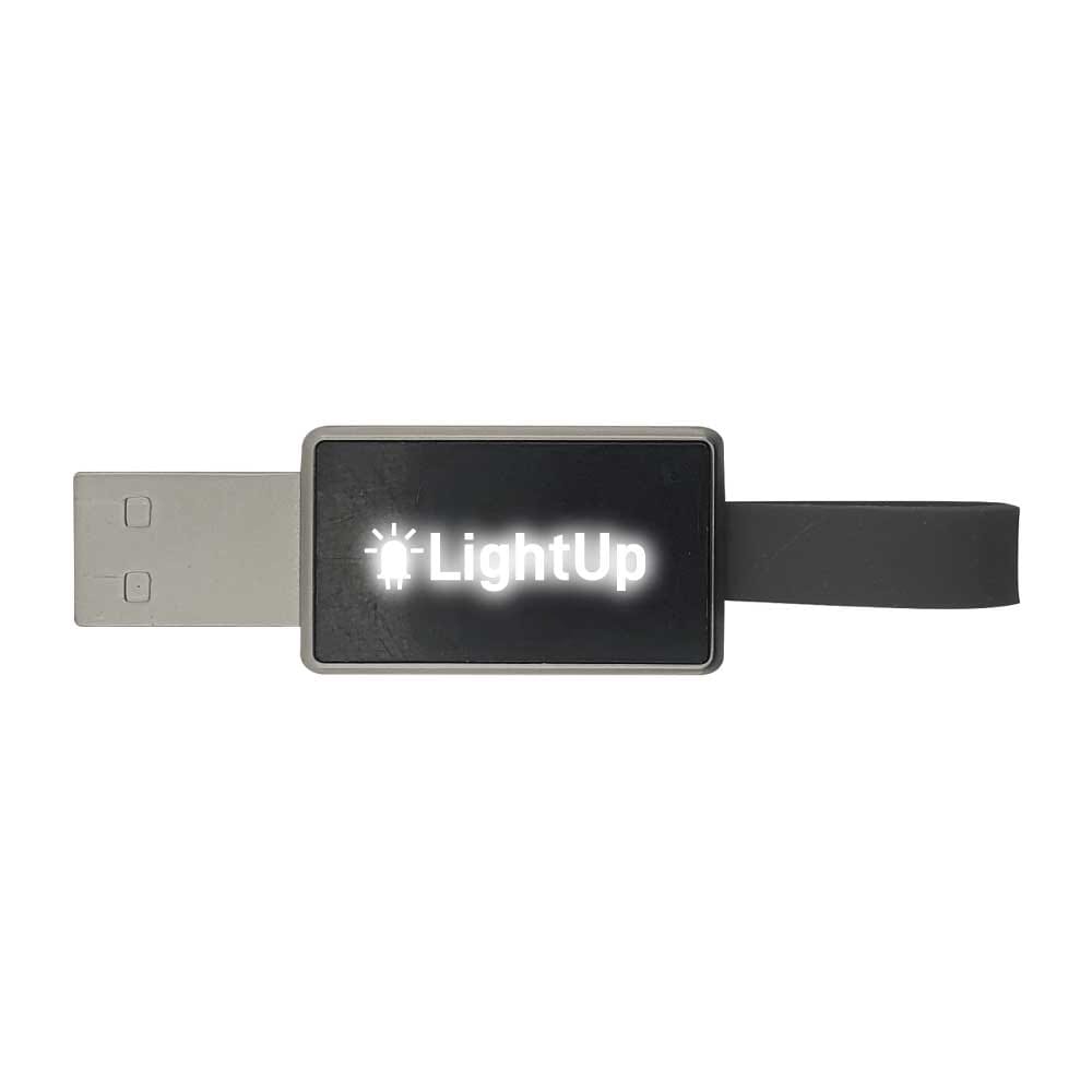 Light-Up Logo USB with Strap | USB Logo Branding | Magic Trading ...