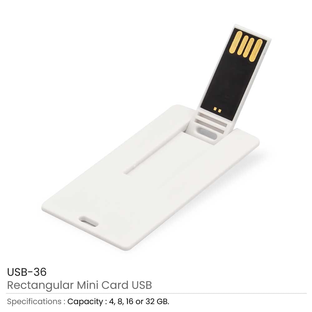 Mini Card Size USB | Promotional Card Size USB | Magic Trading Company -MTC