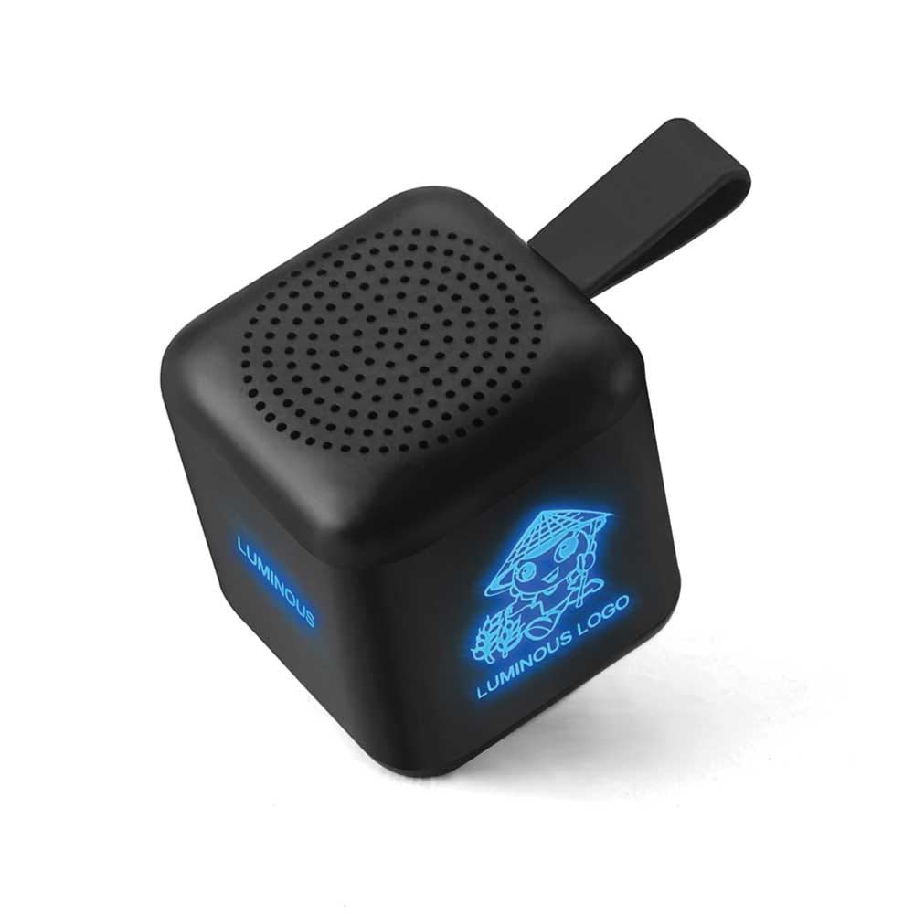 Mini Cube speaker | Light-up Logo Mini Speakers Magic Trading Company -MTC