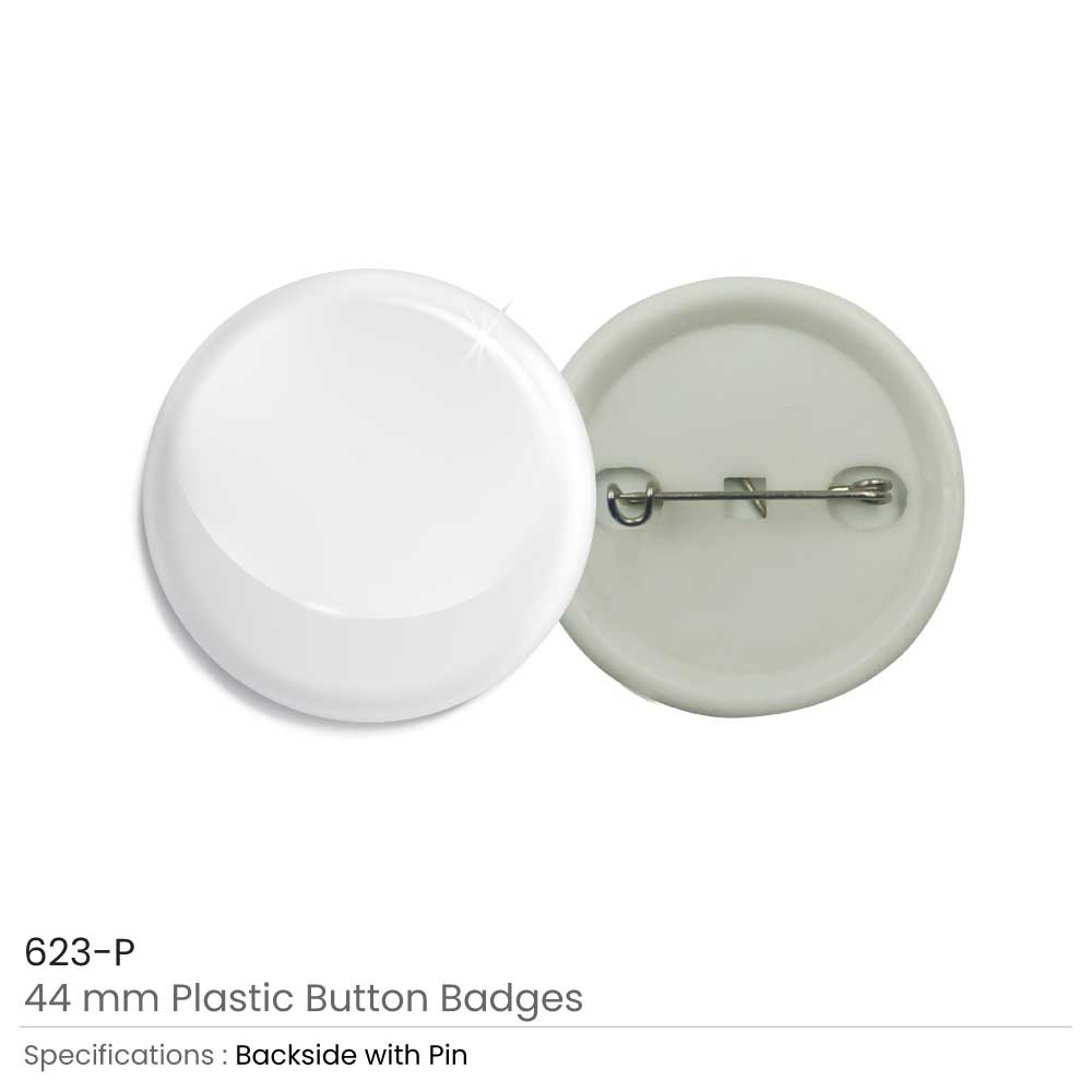 Plastic Button Badges | Magic Trading Company -MTC