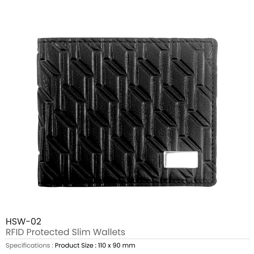 RFID Protected Slim Promotional Wallets | Magic Trading Company -MTC