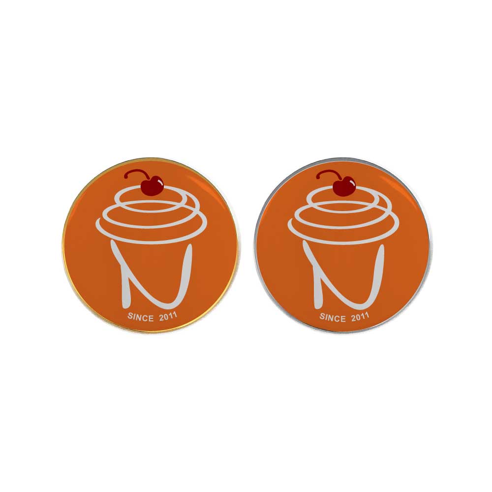 Round Flat Metal Badges | Magic Trading Company -MTC