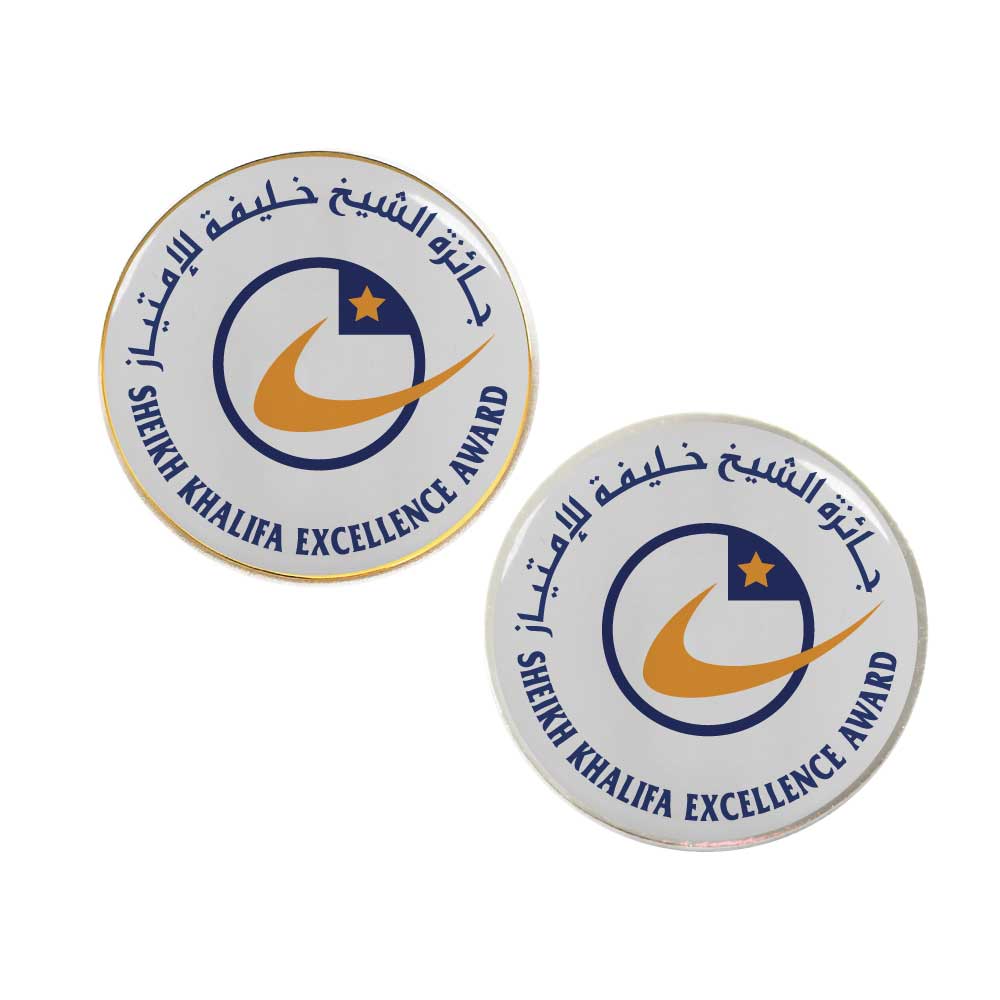 Round Flat Metal Promotional Badges | Magic Trading Company -MTC