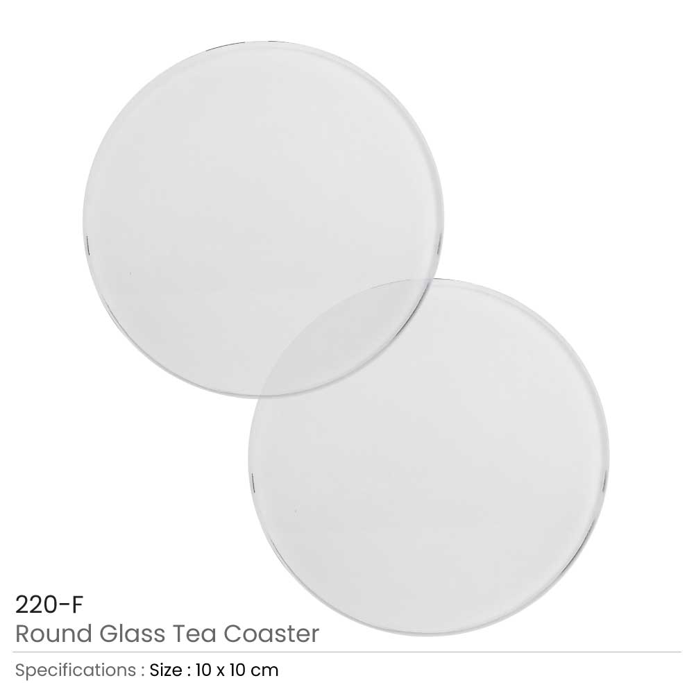 Glass Tea Coasters | Magic Trading Company -MTC