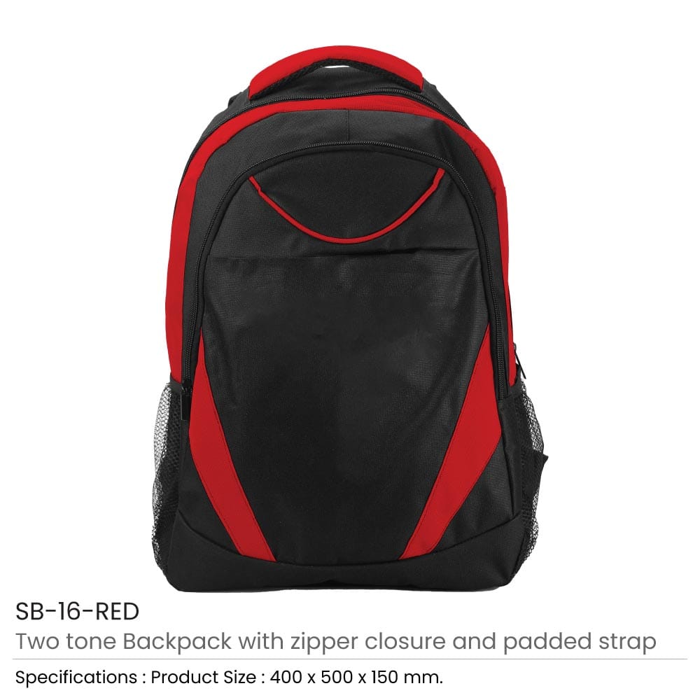 Two-toned Backpacks 600D Polyester Material | Magic Trading Company -MTC