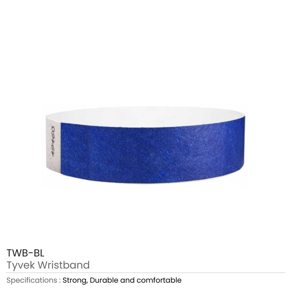 Tyvek Printed Wristbands | Magic Trading Company -MTC