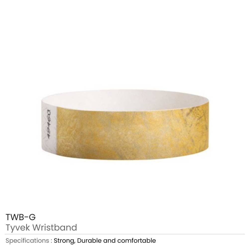 Tyvek Printed Wristbands | Magic Trading Company -MTC