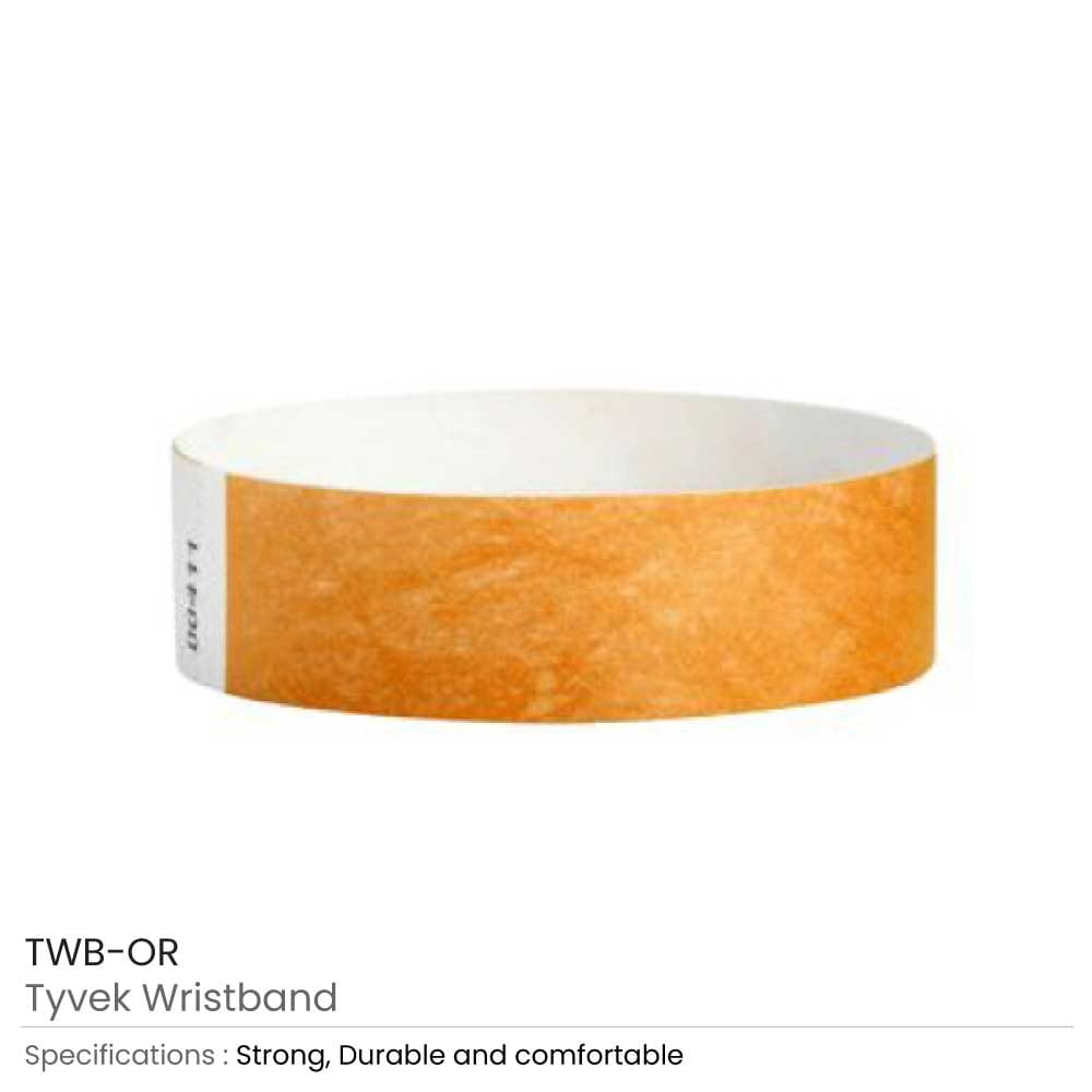 Tyvek Printed Wristbands | Magic Trading Company -MTC