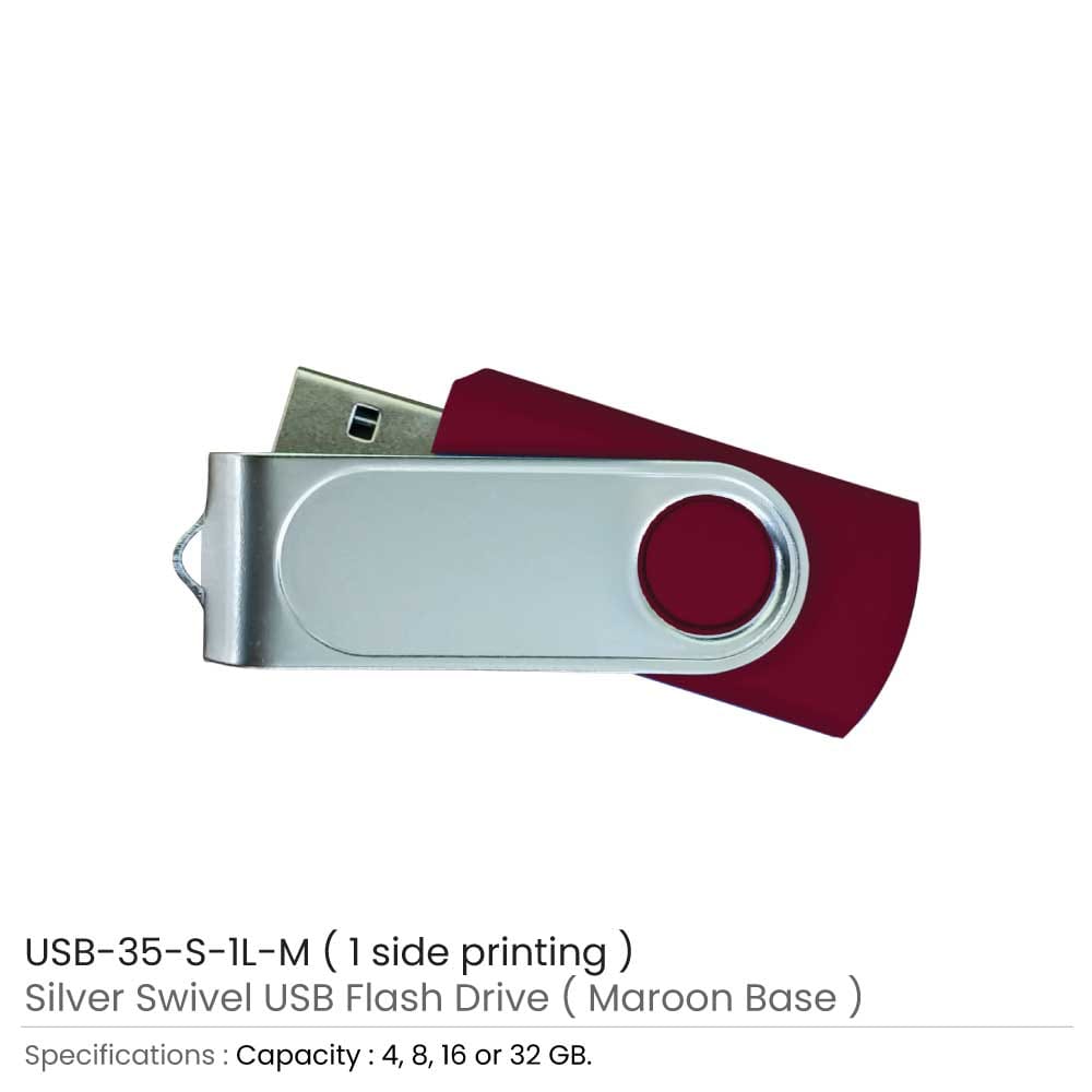 Swivel USB | Promo Flash Drives with 1 Side Print Magic Trading Company ...